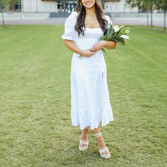 Reformation | Dresses | Reformation Linen Dress | Poshmark